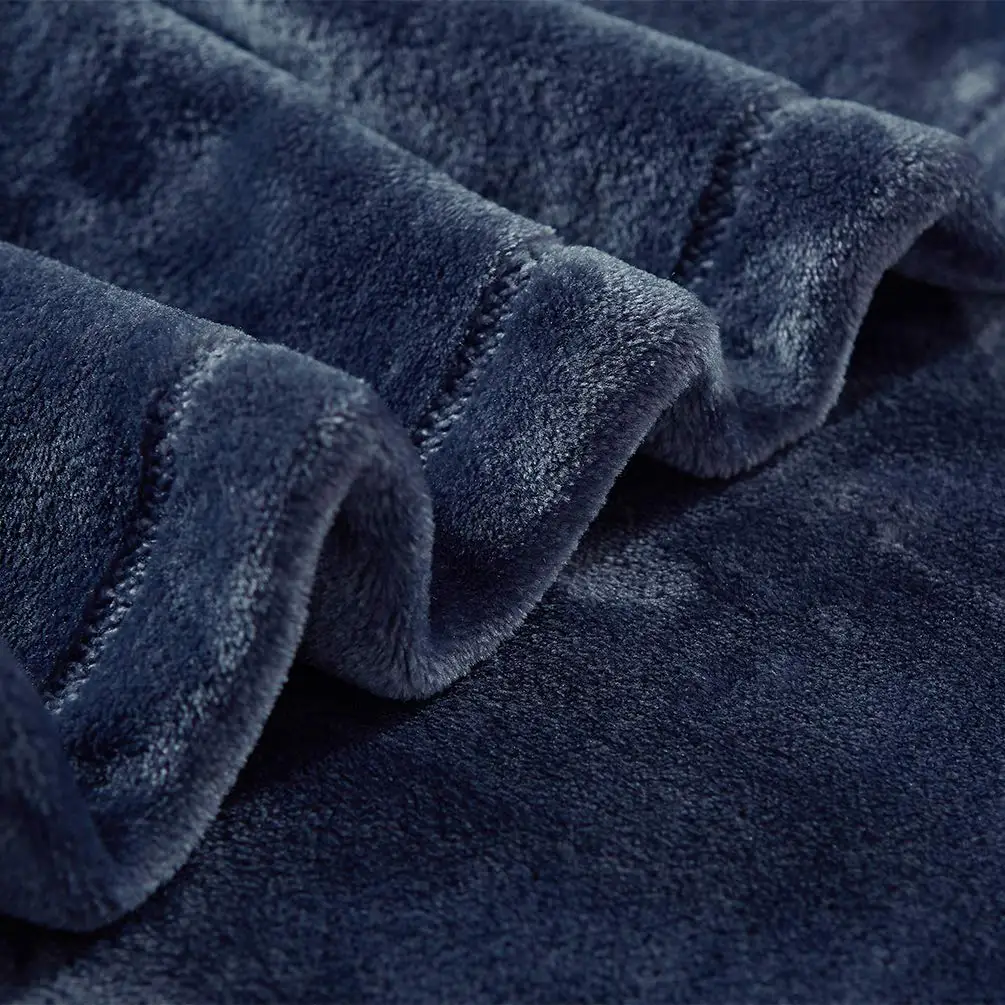 100% Polyester Airplane Fleece Blanket Cheap Wholesale Super Soft Plain ...