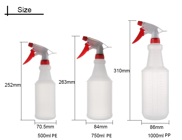 32 Ounce Plastic Hand Spray Bottle Manufacturer Wholesale Cleaning ...