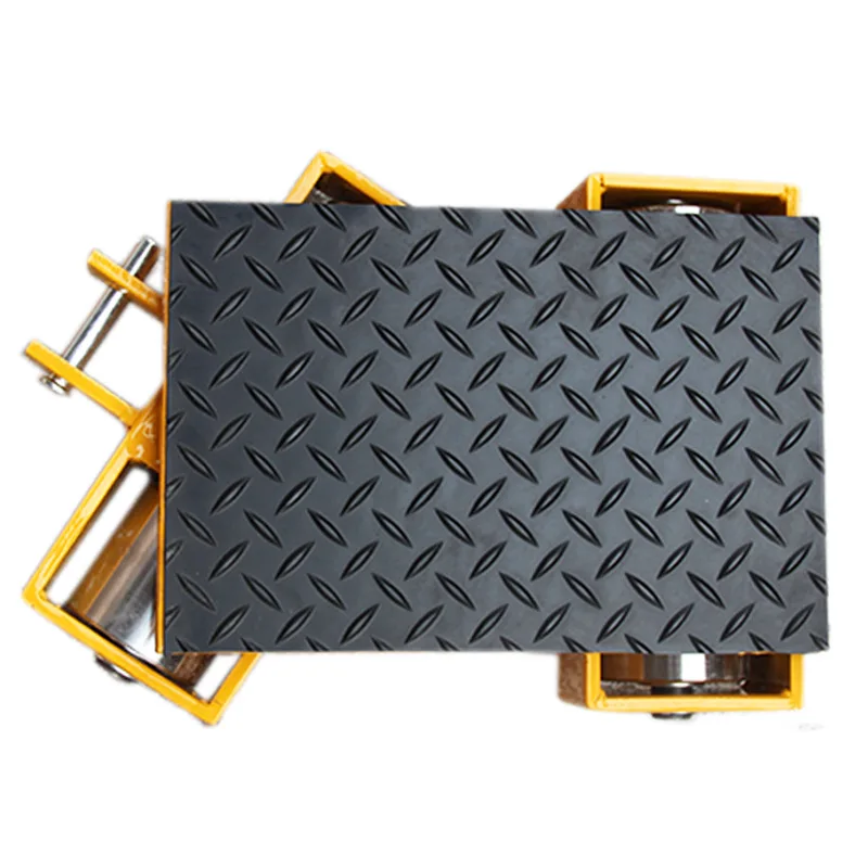 6 Ton Roller Skids 4 Wheels Platform Cargo Transport Pallet Trolley ...