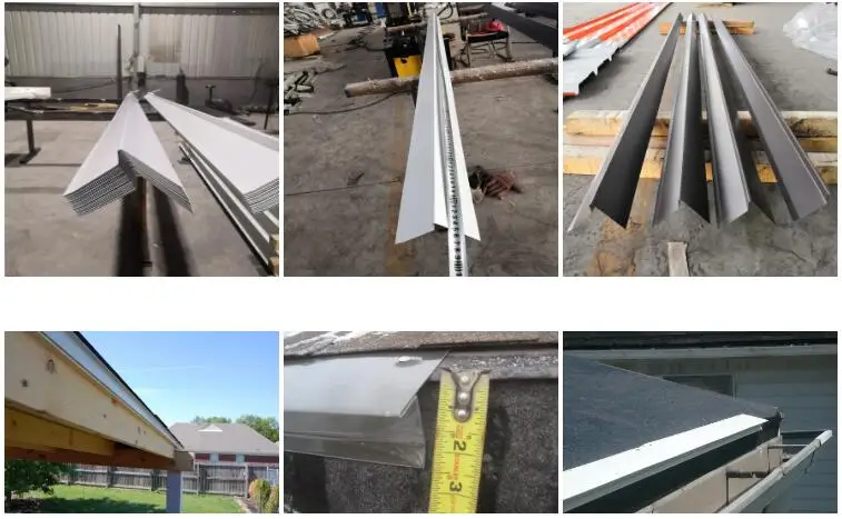 F5 Aluminum Drip Edge Flashing White Color - Buy Drip Edge,F5 Drip Edge ...