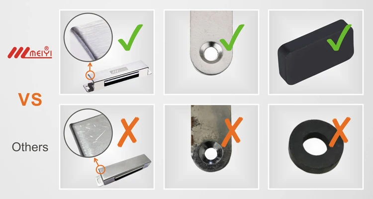 Meiyi Heavy Duty Magnetic Door Catch for Kitchen Cabinets