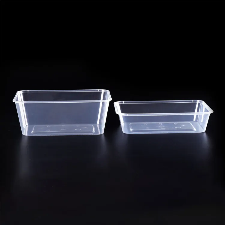 Large Clear Rectangular Plastic Storage Container And Lid - Buy ...