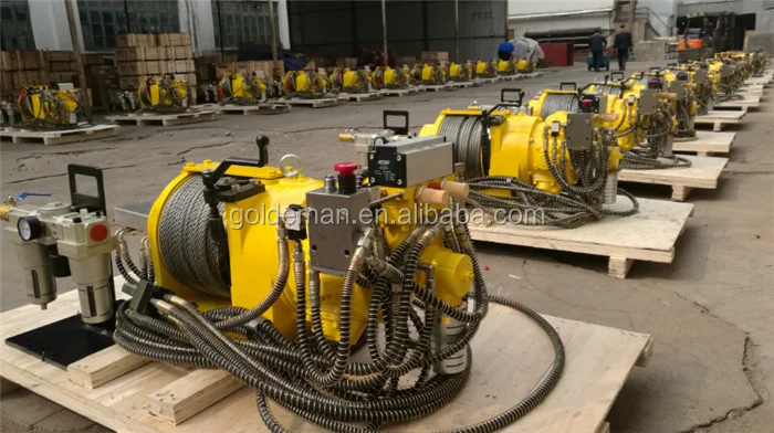 1 Ton 2ton 3 Ton Manual or Remote Control Air Tugger Winch