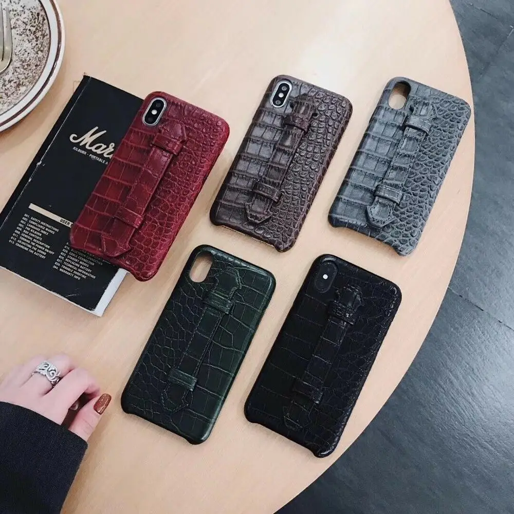 Fashion Crocodile Skin Bracelet Phone Case Cover For Iphone 6 Xs Max ...