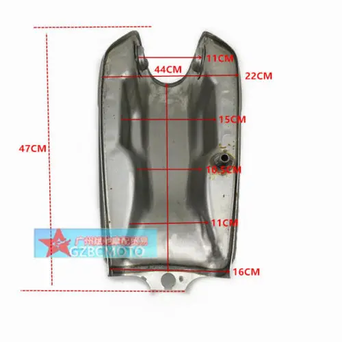 Cfmoto Cf125 Mandrill Metal Gas Fuel Tank 8l For Cafe Racer & Scrambler