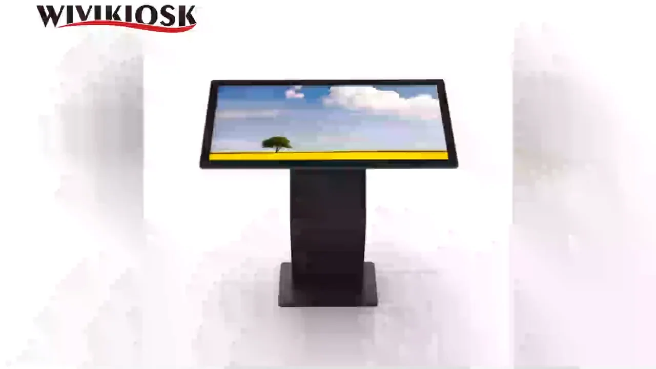 32 43 50 55 Inch Floor Standing Marketing K Information Inquiry Kiosk ...