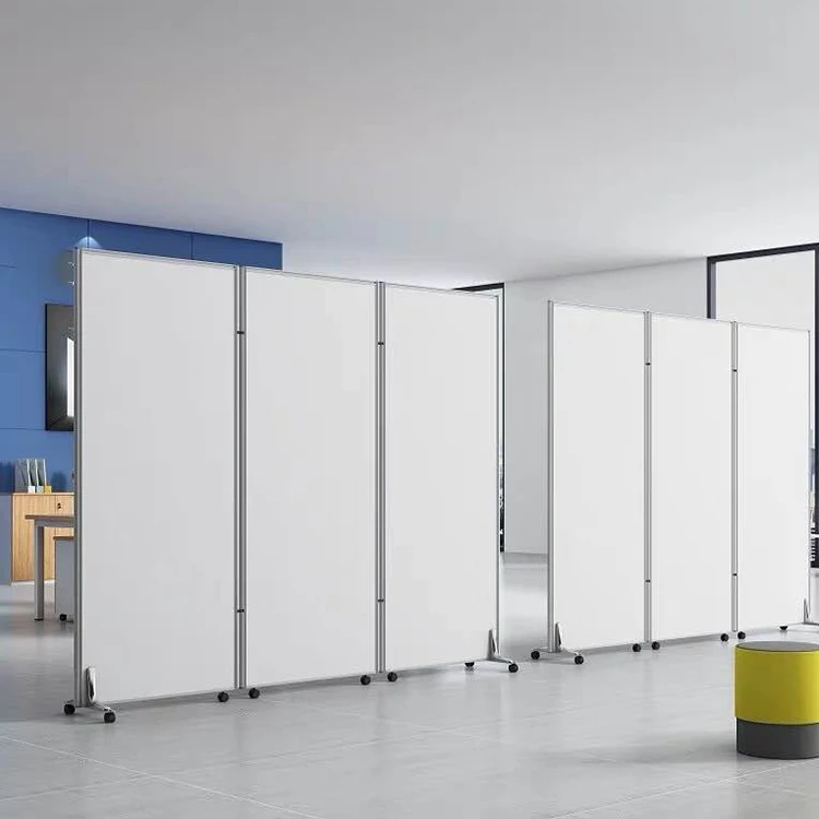 Movable Wall Partition Divider with Wheels - Flexible Office Solutions