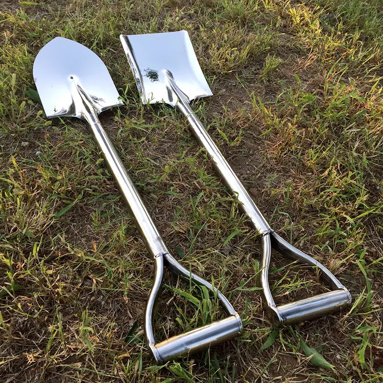 304 Stainless Steel Point and Square Shovels for Gardening - Durable ...