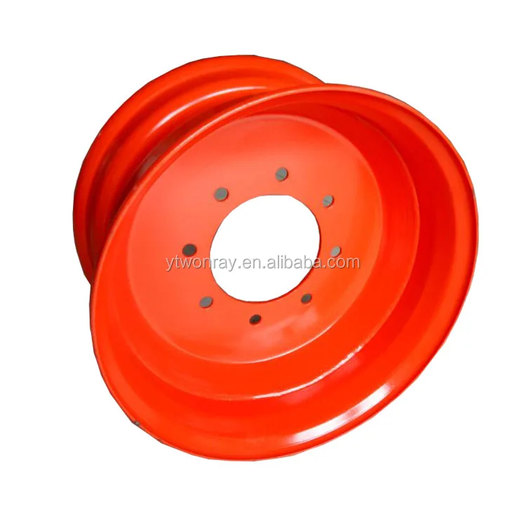 Steel Wheel Industrial Rims 16.5x8.25,16.5x9.75 For Skid Steer Tires 10 ...