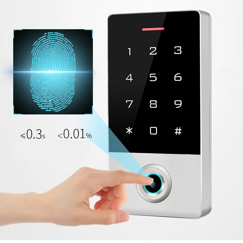 Biometric Fingerprint Access Control System TF1 - Waterproof & Secure