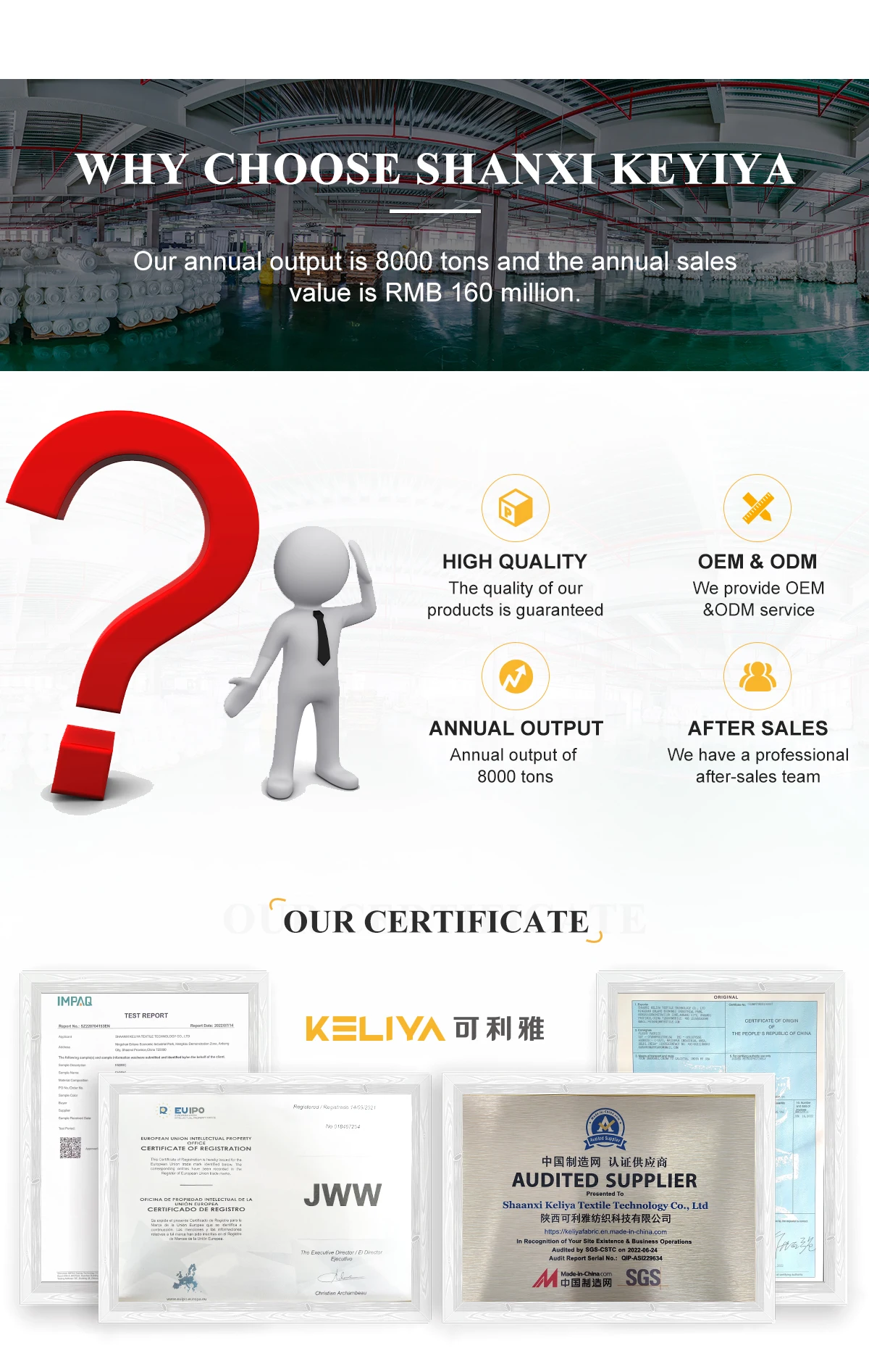 Company Overview - Shaanxi Keliya Textile Technology Co., Ltd.