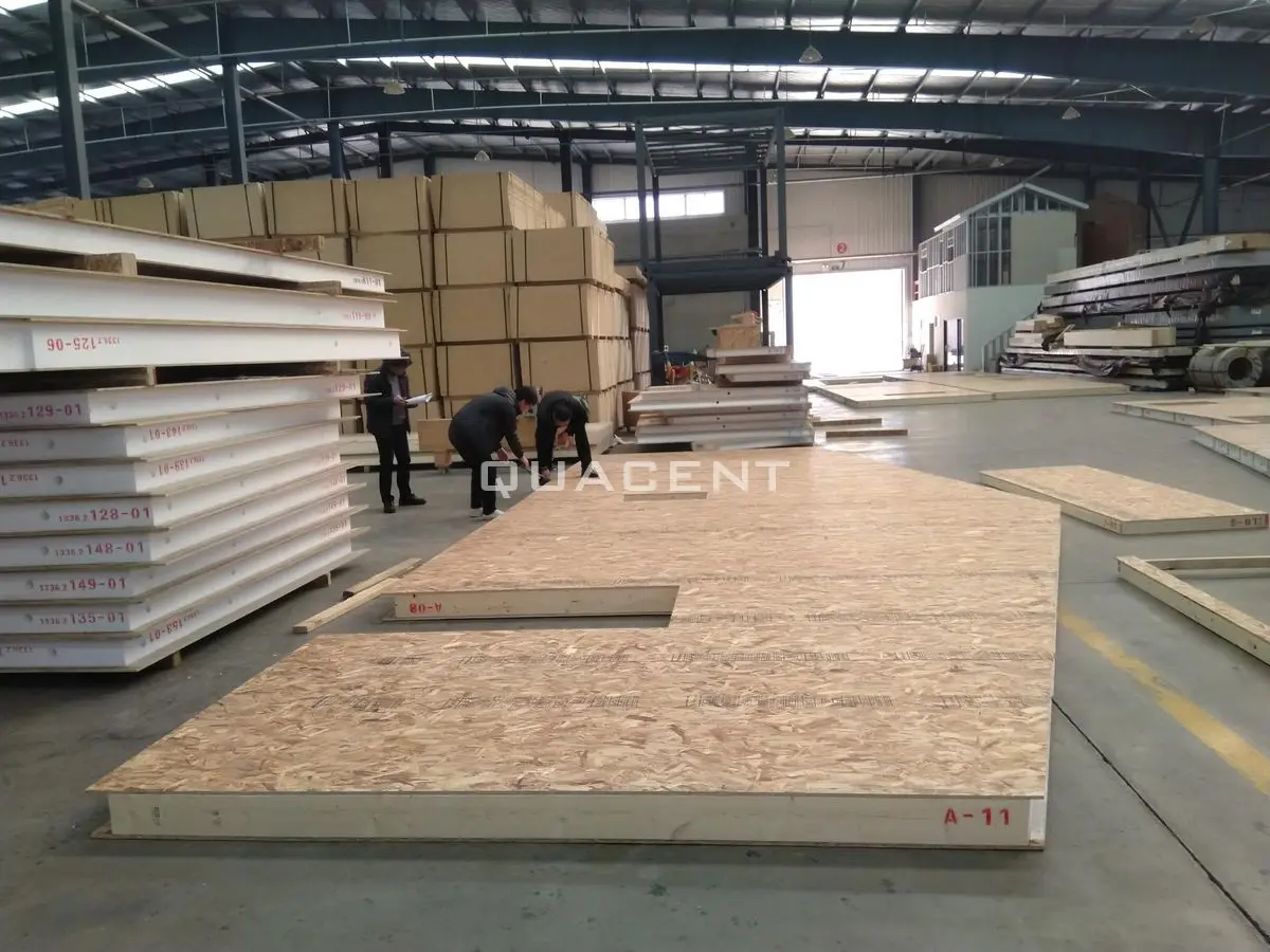 Polystyrene Structural Insulated Panel OSB Facing SIPs Sandwich Panel ...