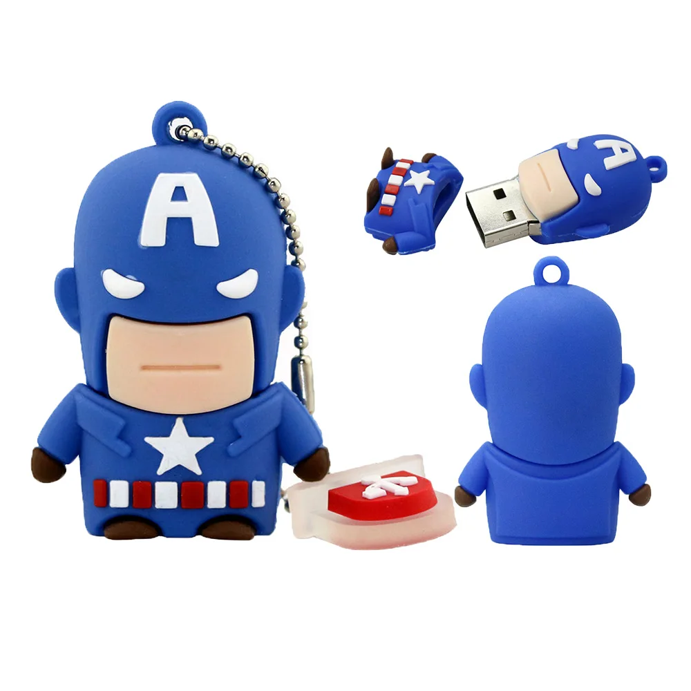 New Creative Cartoon Anime Usb Flash Drive 8gb 16gb Pendrive 4gb Usb ...