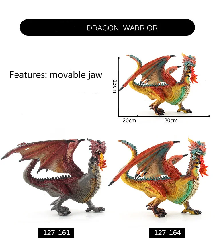 Jurassic Magic Dragon Model - Lifelike Dinosaur Toy