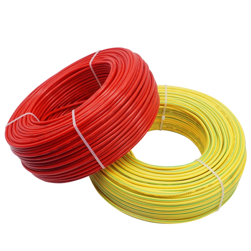 Hight Quality Bv Solid Copper Electrical Cable 1.5mm 2.5mm 4mm 6mm 10mm 16mm Single Core House ...