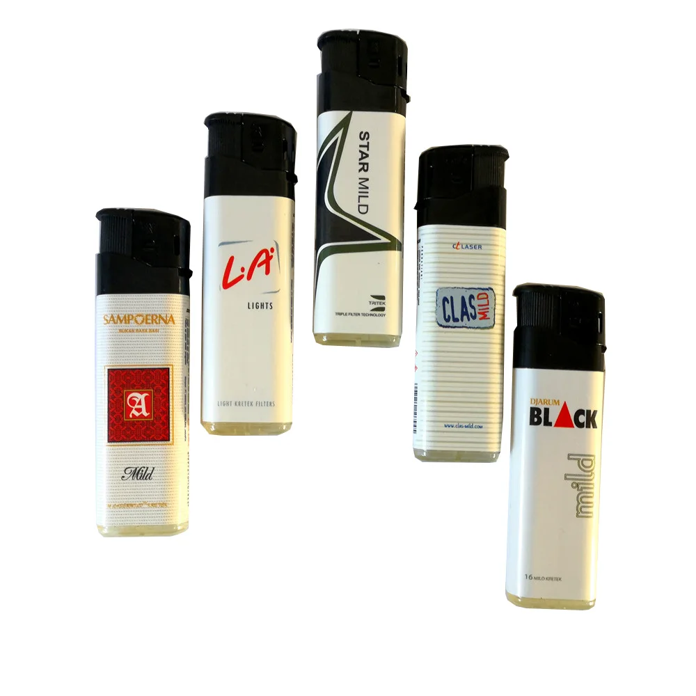 Smoking Gas Lighter Cigarette Gas Butane,Electronic Lighters Custom ...