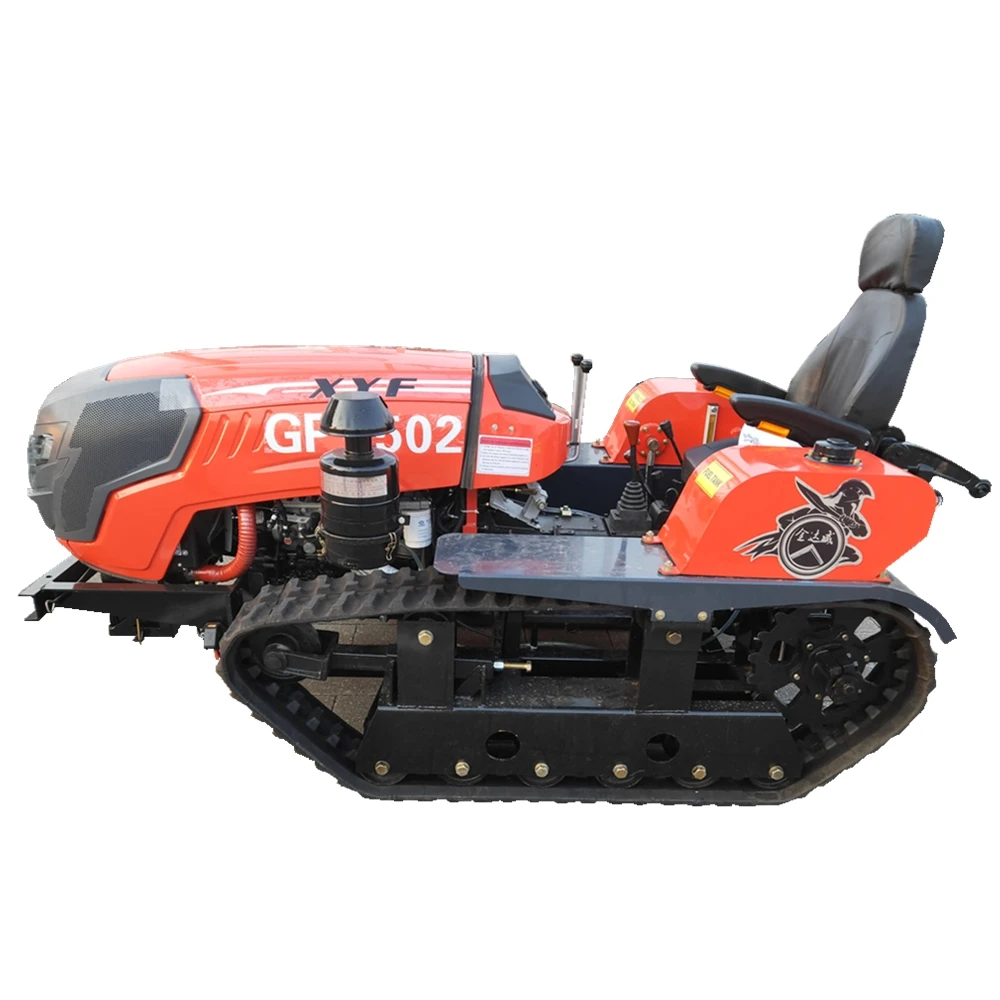 Remote Control Tracked Self-Propelled Multifunctional Crawler Tractor ...