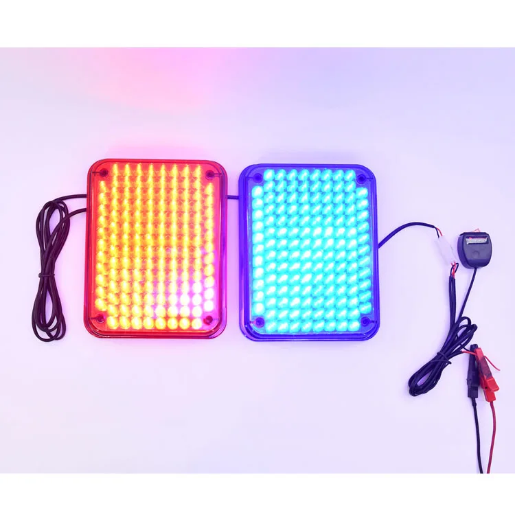Red Blue Amber Led Square Ambulance Light Flash Warning Light For Fire ...