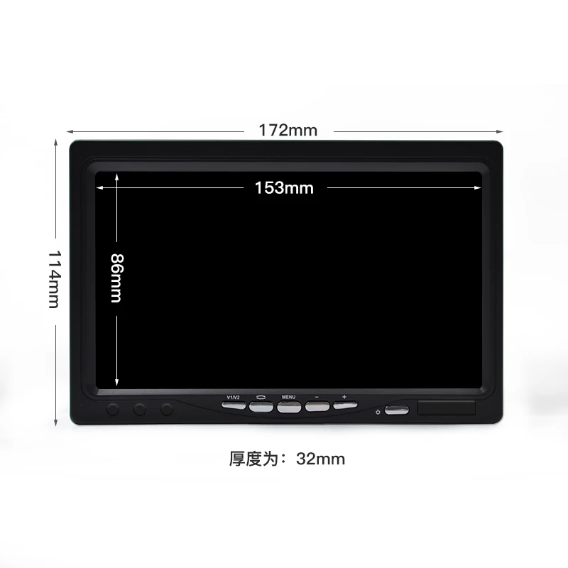 Wholesale 7 Inch Widescreen Tft Lcd Monitor With Av Input - Buy 7 Inch ...