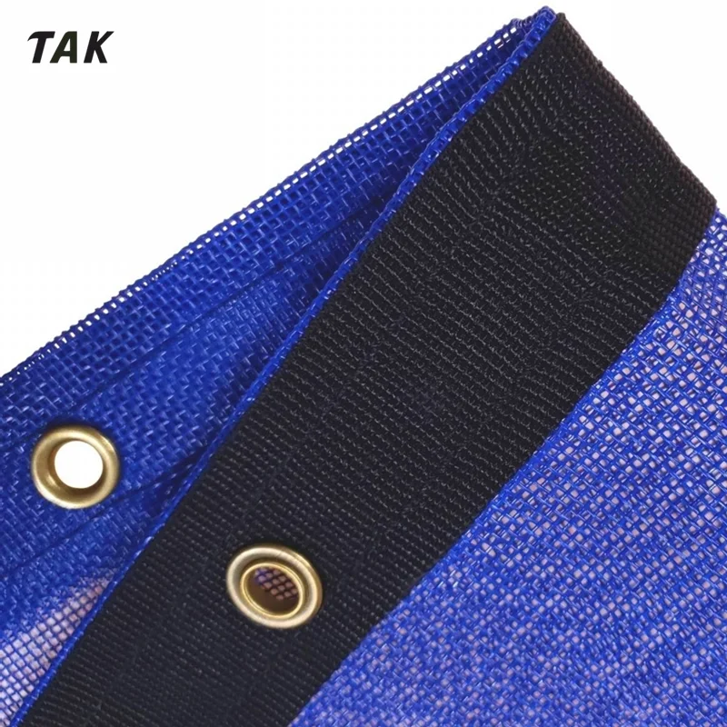 Durable and Versatile Heavy Duty White PVC Mesh Fabric