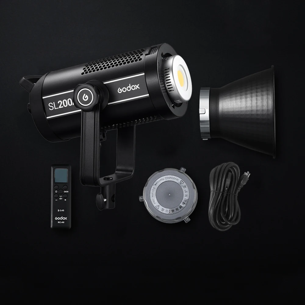 Godox Sl200ii Sl-200w Ii Led Video Light 200w Bowens Mount Daylight ...