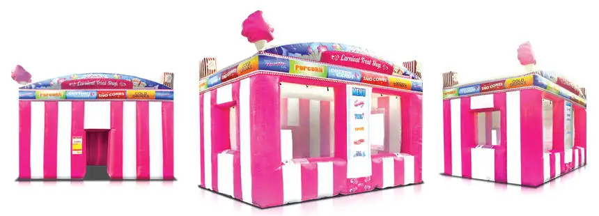 Custom Outdoor Blow up Tent - Inflatable Concession Stand