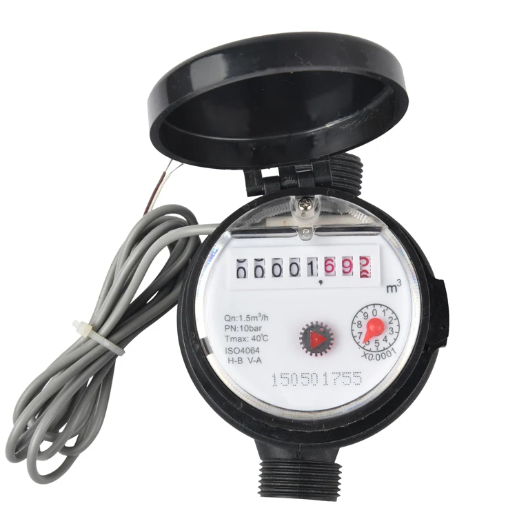 Residential Water Meter with Remote Reader - Single Jet Dry Type