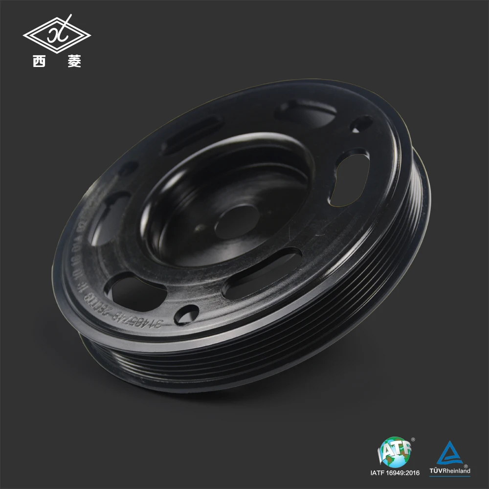 Vibration Harmonic Balancer Crankshaft Pulley For Bmw 1 3 5 Series Oe ...