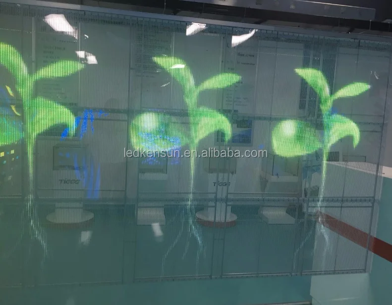 New Design Indoor Transparent Led Film Screen Pcb Board Flexible Soft ...