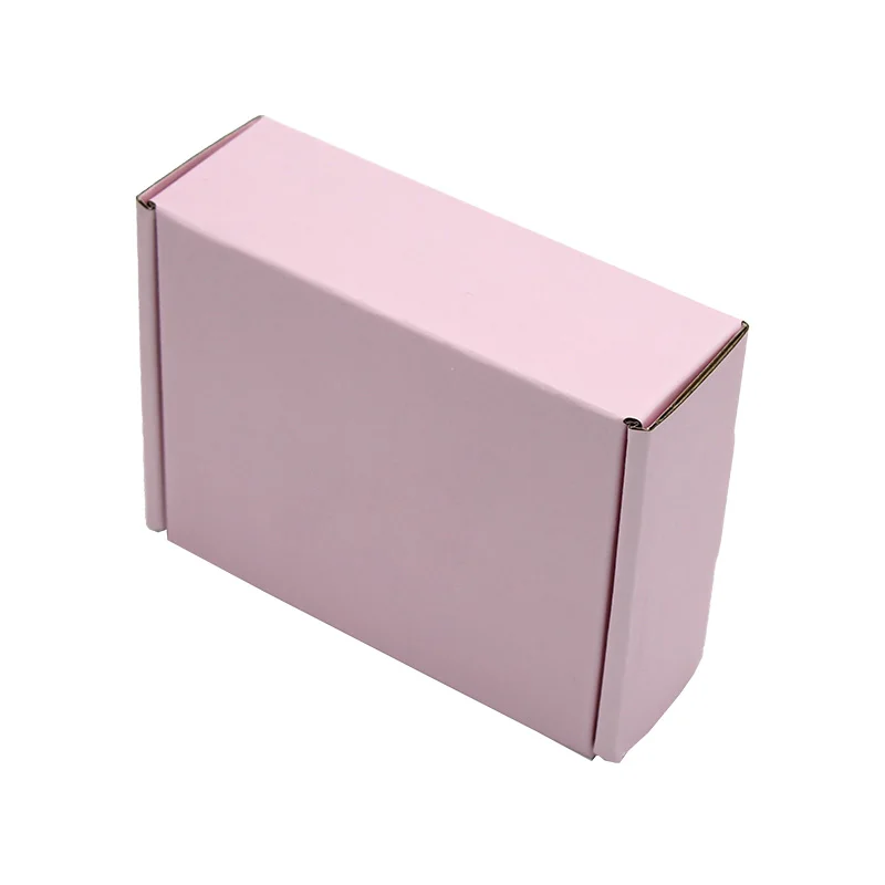 Wholesale Custom Pink Corrugated Mail Packaging Boxes Shipping Box ...
