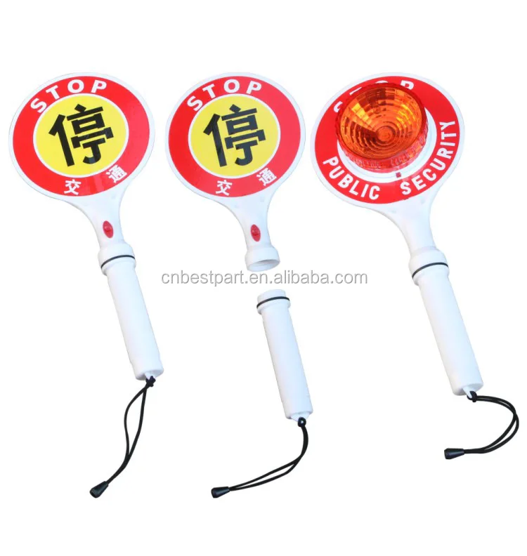 Hand Held Led Stop Sign/stop Sign Board/traffic Signal Light Led ...