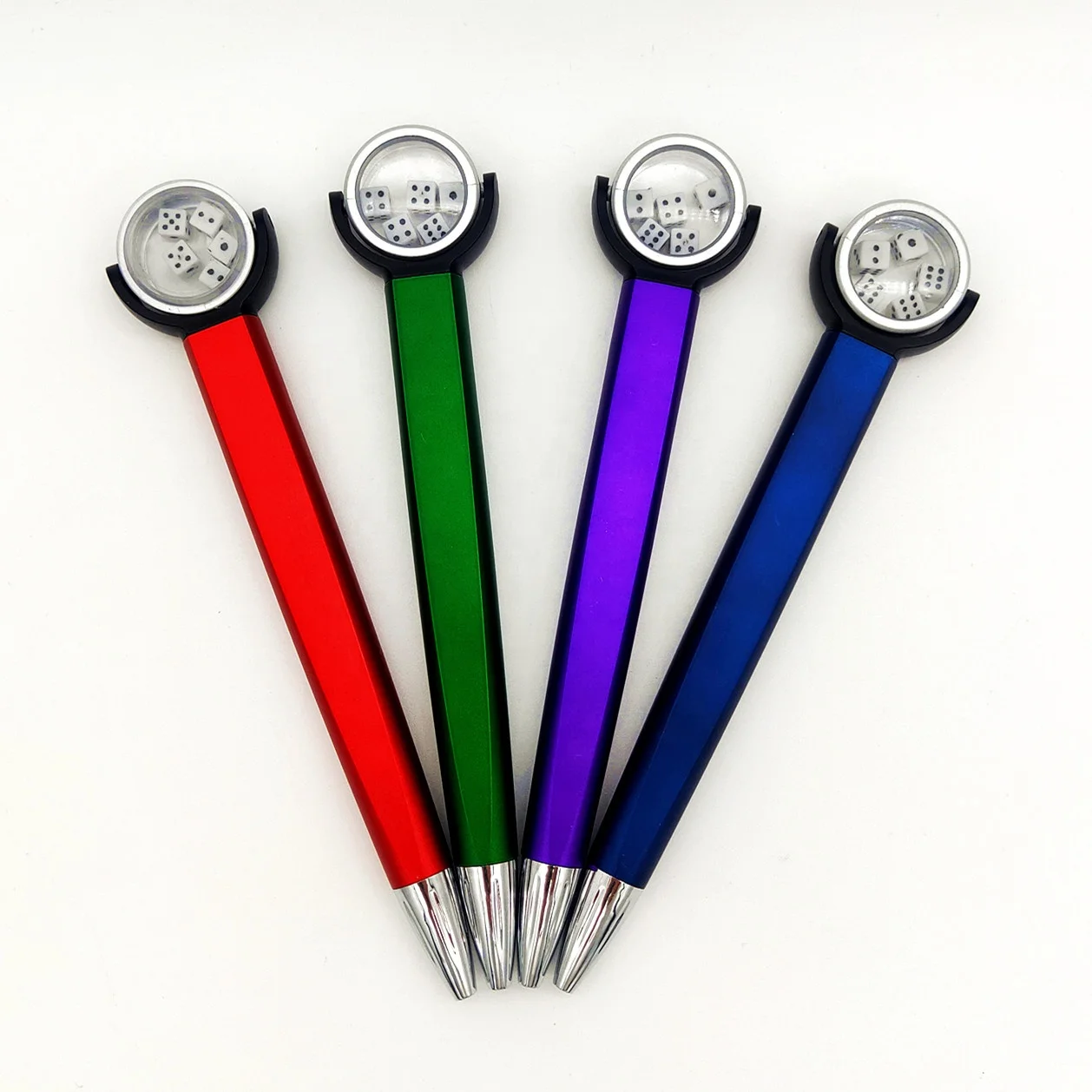 Pen Dice - Multi-Functional Ballpoint Pen with Compass