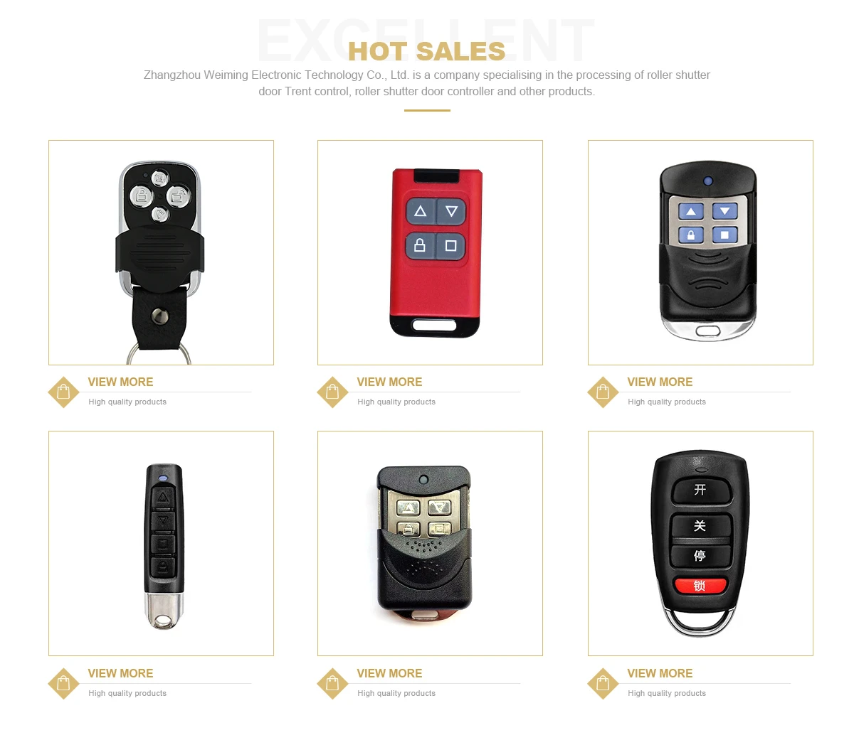 Zhangzhou Weiming Electronic Technology Co., Ltd. - remote control ...