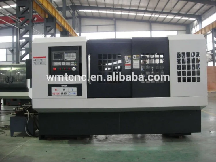Desktop CNC Lathe Cak6180x1000 for Precision Screw Making