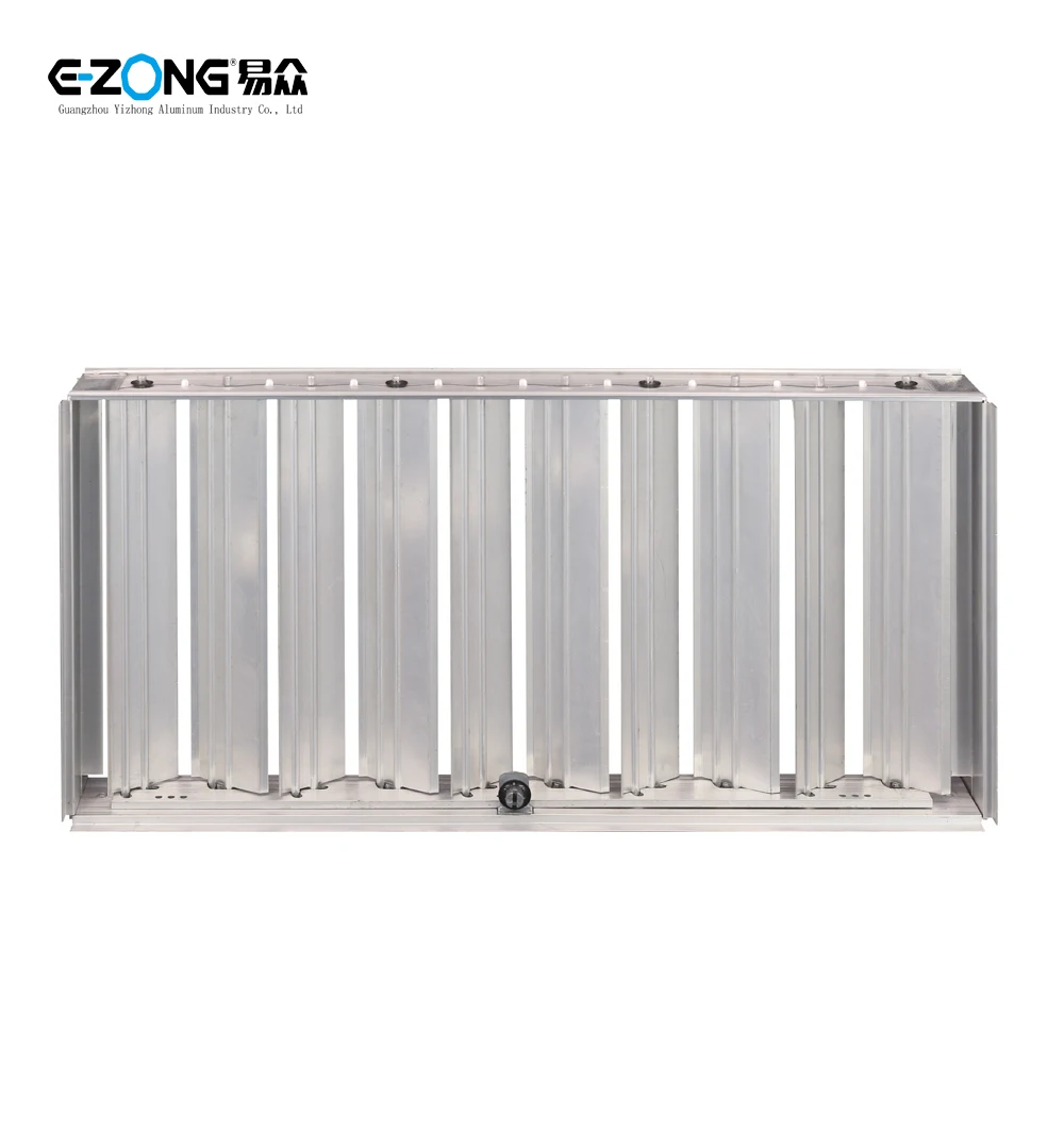 Aluminum Opposite Blades Damper Obd Air Volume Control Damper For Hvac ...