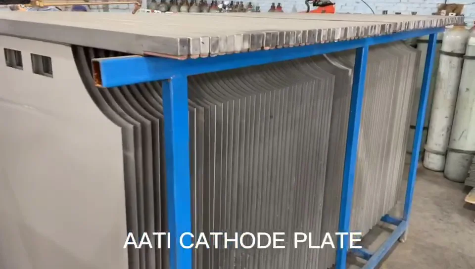 High Quality Another Design Of Cathode Sheet Made Out Of Titanium - Buy ...
