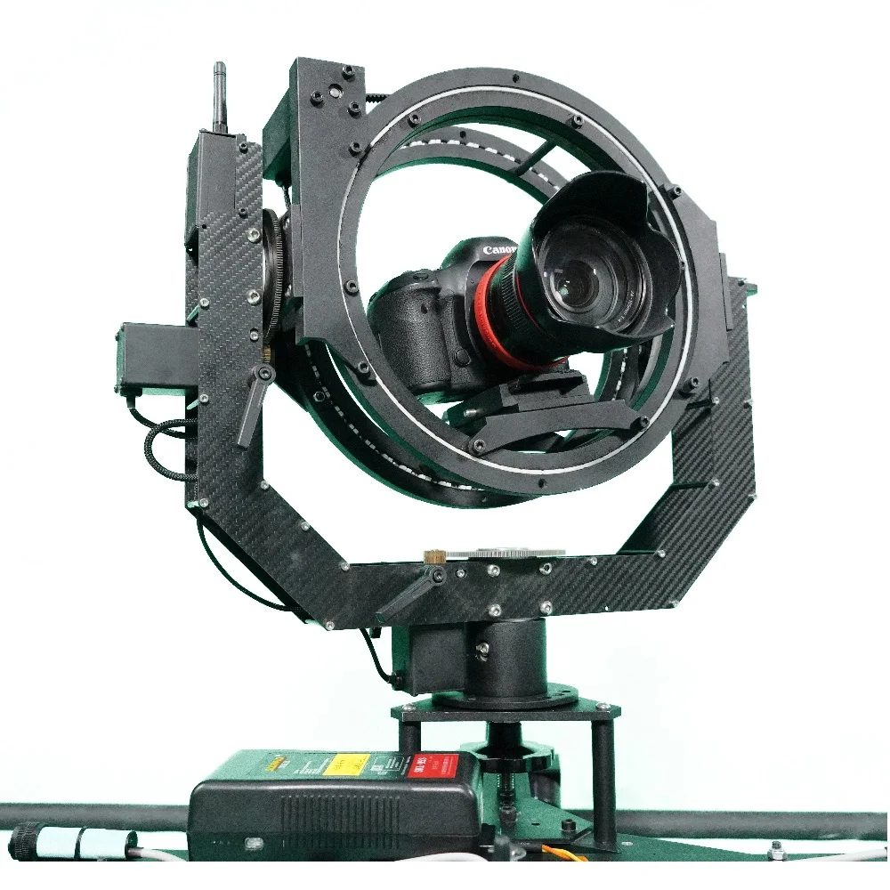 Live Broadcast Electric Motorized Dolly With Tracks And 3d Remote Head ...