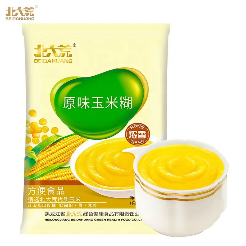 Factory Supply Delicious Original Corn Paste No Added Sucrose,375g/bag ...