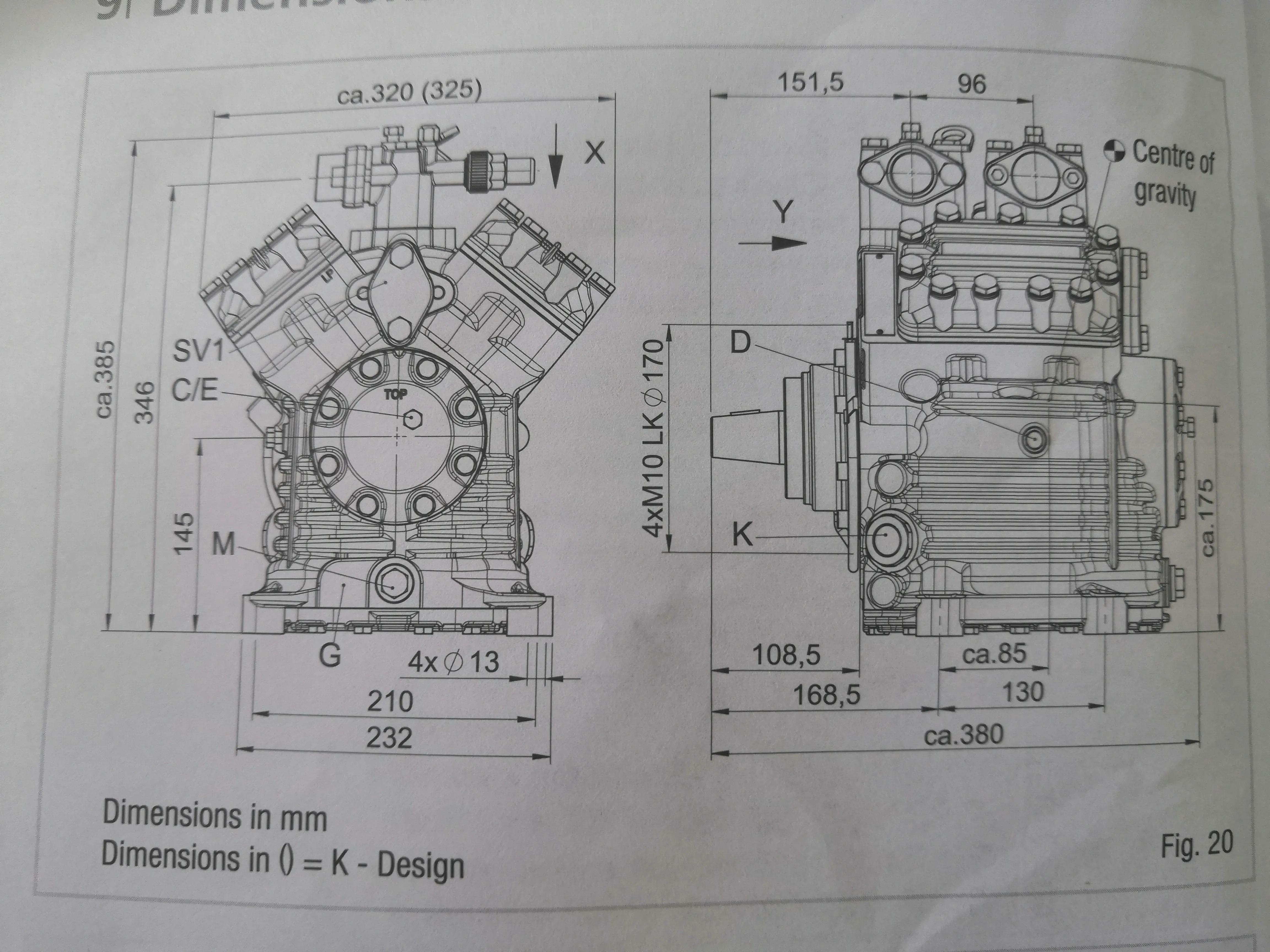 Original FK40 Compressor Bus Refurbishment Compressor for Bus air ...