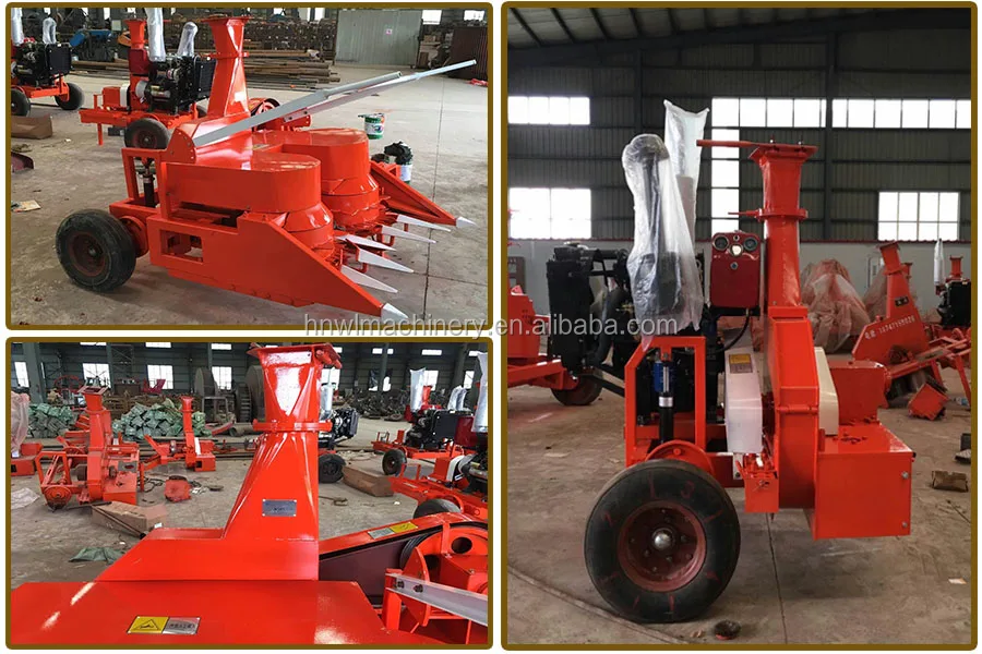 Forage Maize Straw Silage Combine Harvester Corn Forage Cotton Silage ...