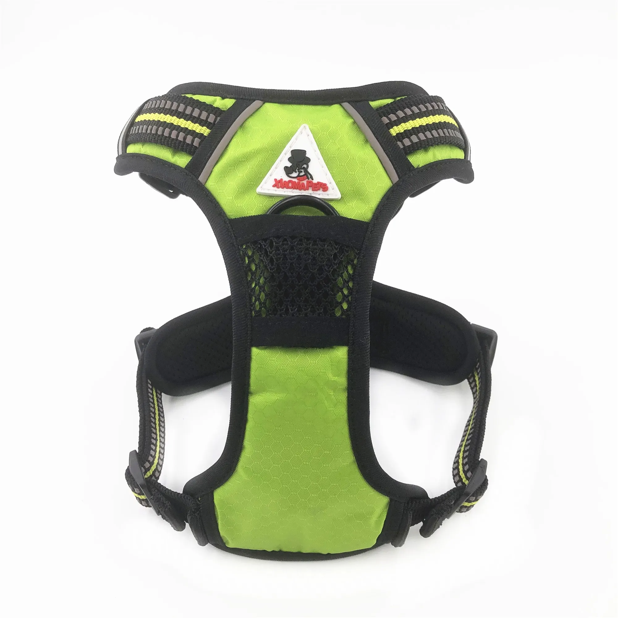 Amazon Custom Logo Mesh Dog Harness Soft Fabric Dog Pet Adjustable ...