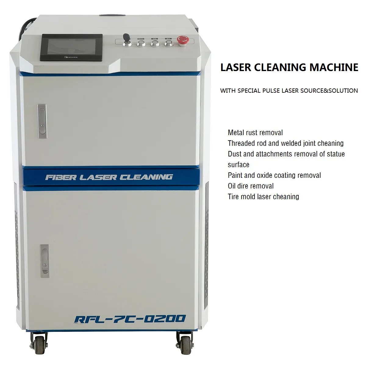 Handheld Laser Cleaning Machine For Rust Removal,Auto Laser Cleaning ...