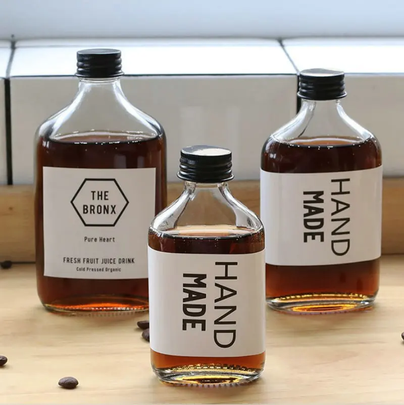 Avertan Logo Printing 100ml 200ml 250ml 350ml Flat Pocket Coffee Juice ...