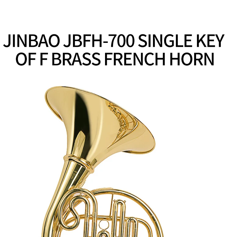 JinBao Corno-m JBFH-700 Bb Brass French Horn - Durable Yellow Brass ...