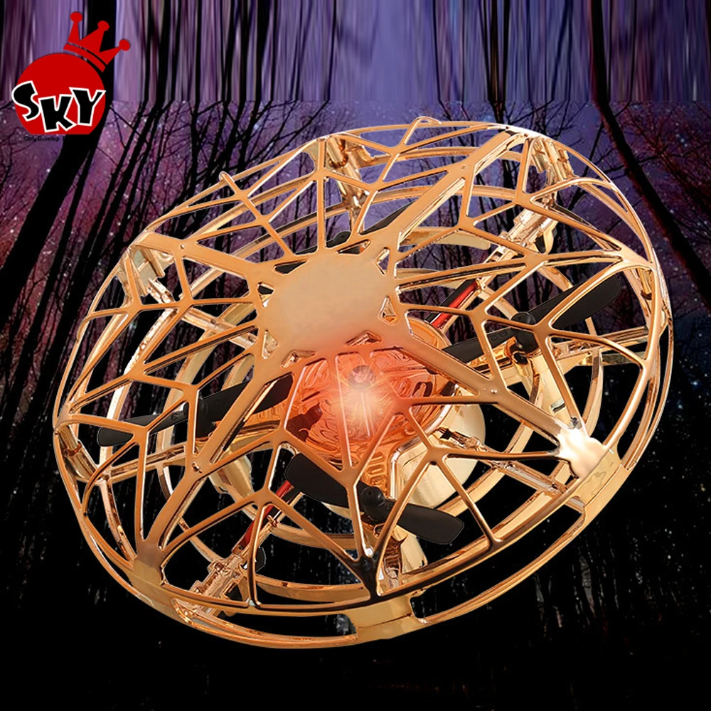 Mini Induction Ufo Drone Toys Anti-collision Helicopter Hand Ufo ...