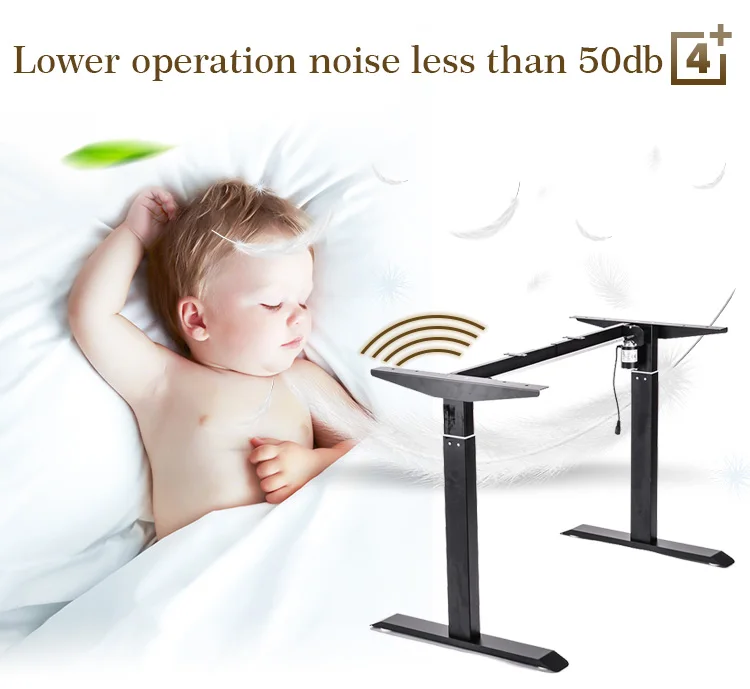 Factory Hot Sales Electric Elevating Desk Lifting Computer Adjustable ...