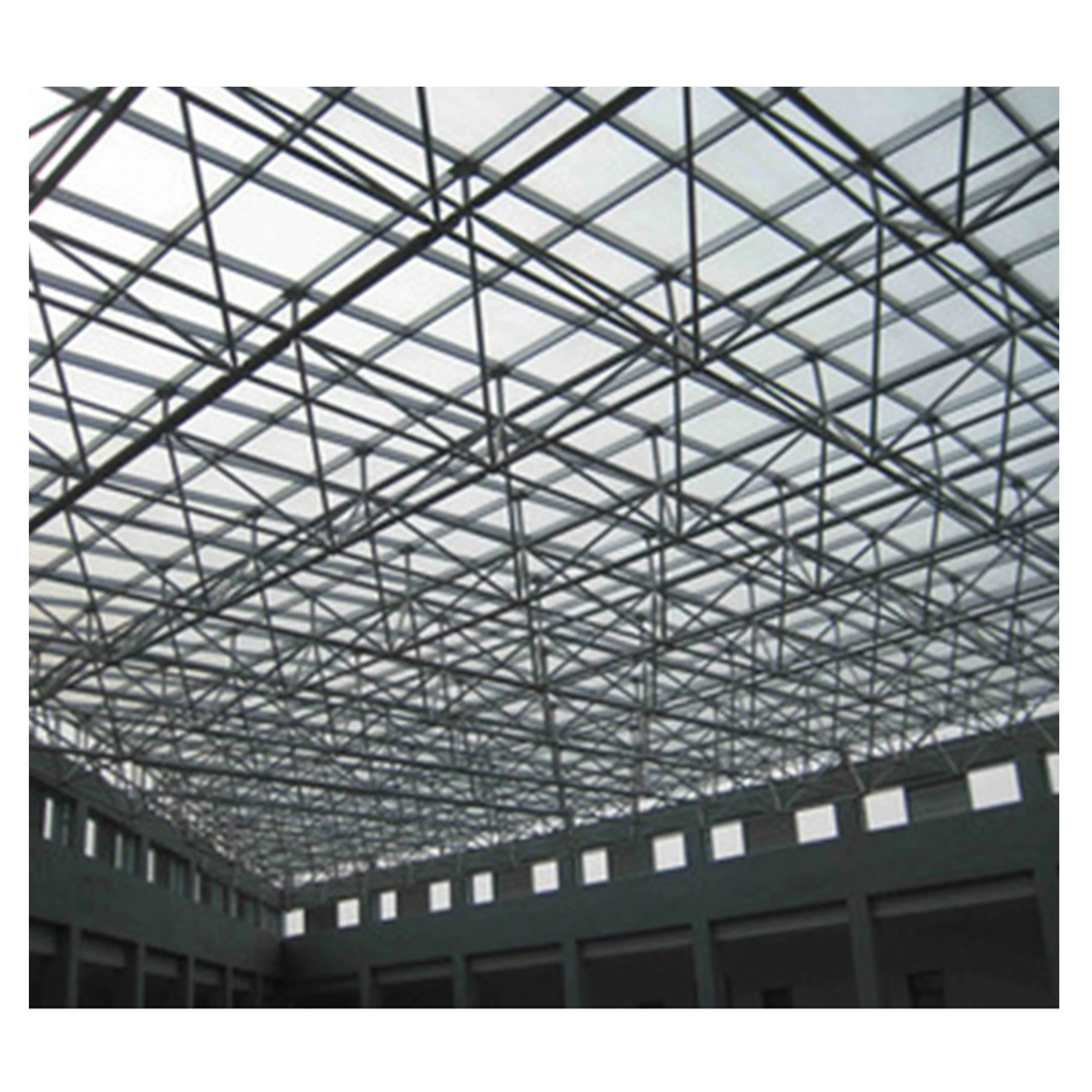 Prefab Steel Structure Roof Truss Stadium Space Frame System Building