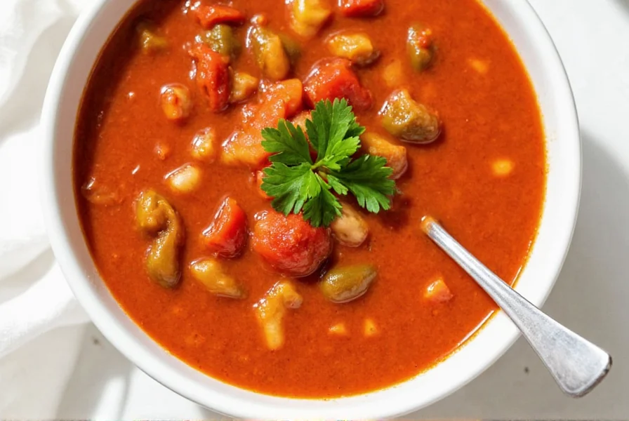 Sopa de Pimentos Recheados na Panela Lenta: Receita Fácil