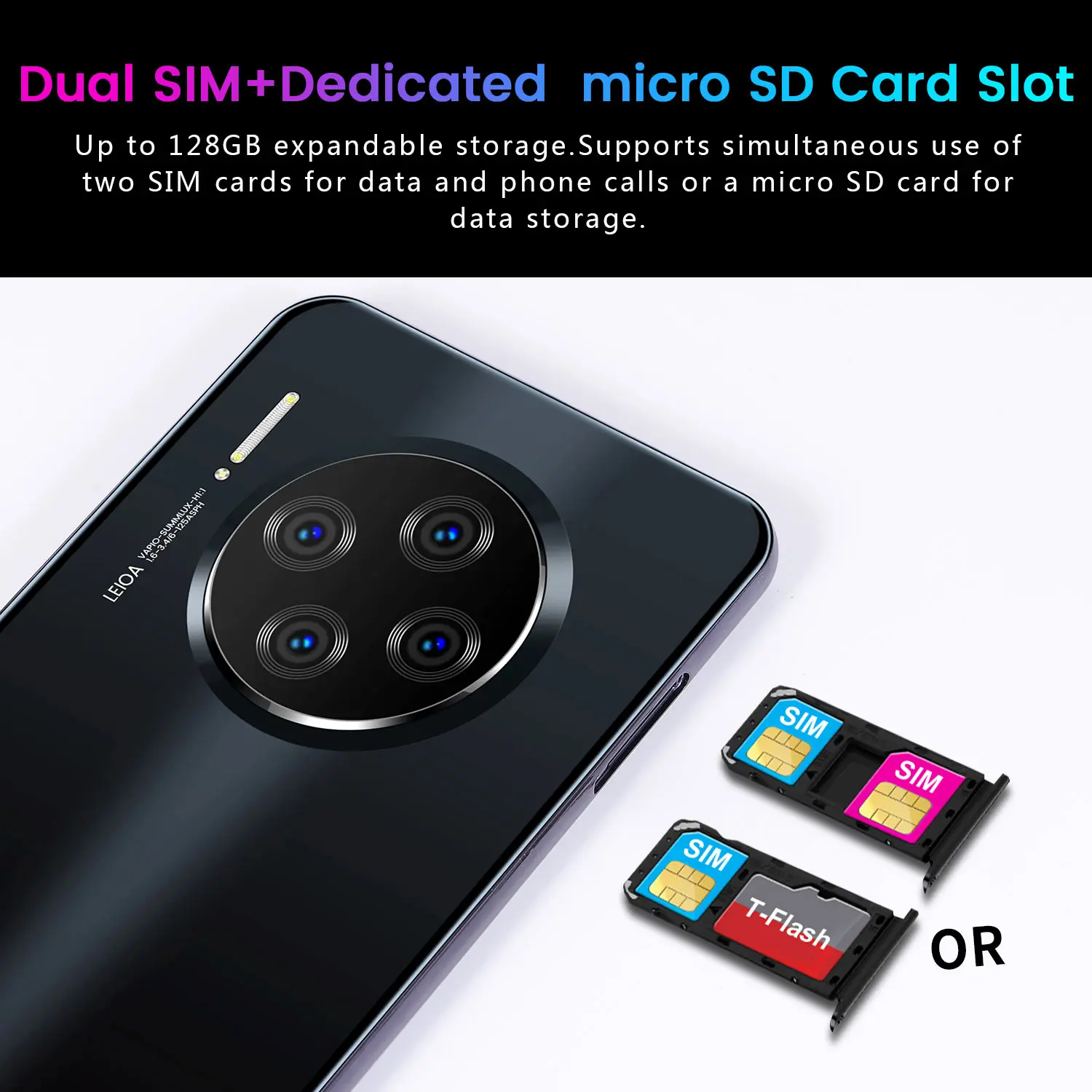 New Mate 33 Pro 6.1inch Display Unlocked Cheap Mobile Phone Android ...