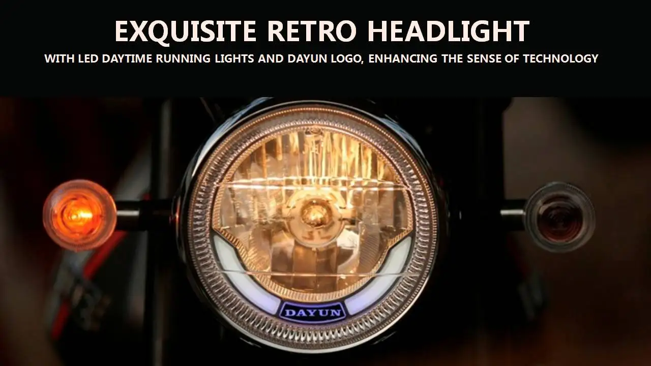 Dayun 200cc Retro Motorcycle Cafe Racer Latte - Buy Racing Motorcycles ...